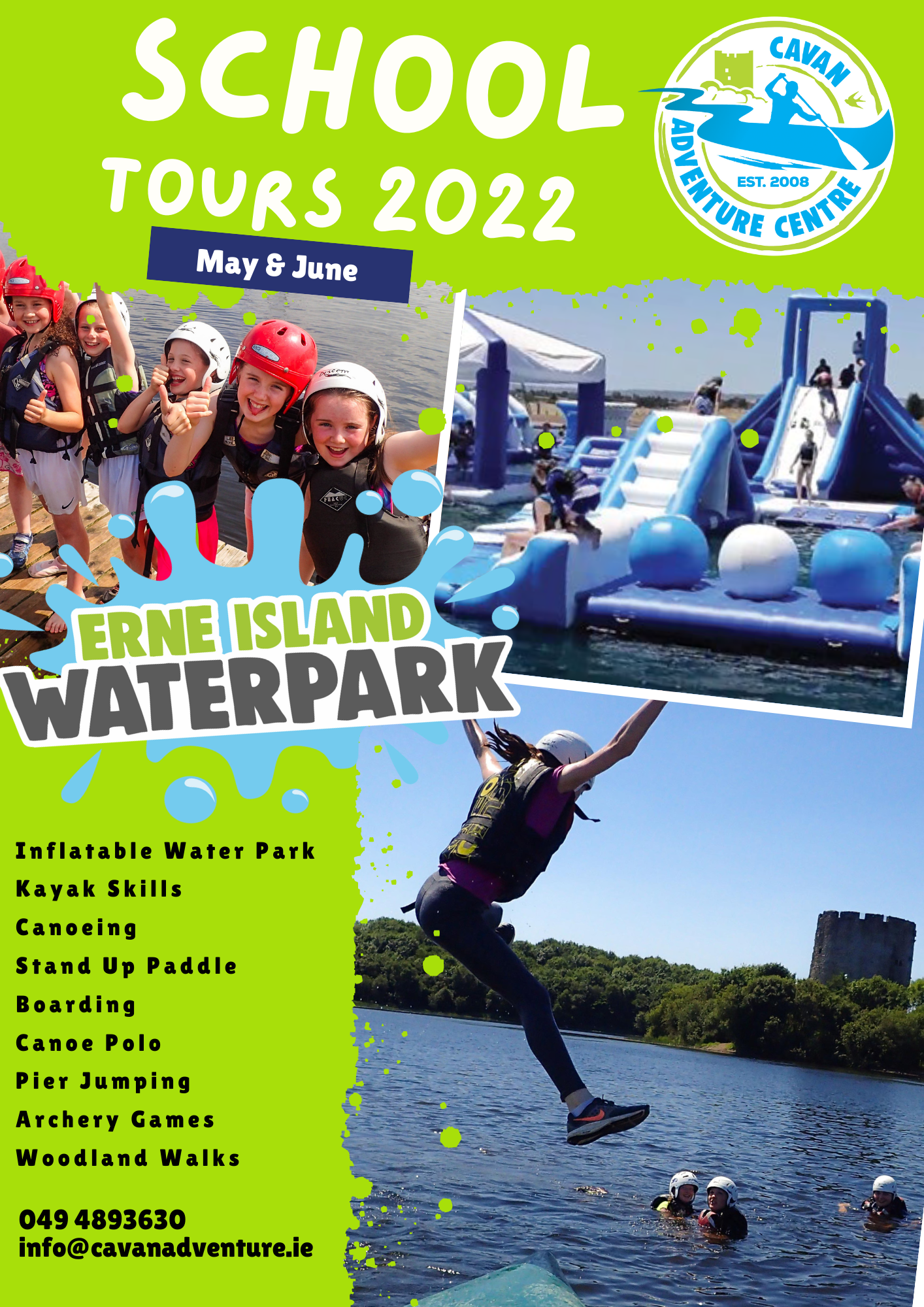 Cavan Adventure poster - DaySOut.ie - Seasonal days out near you